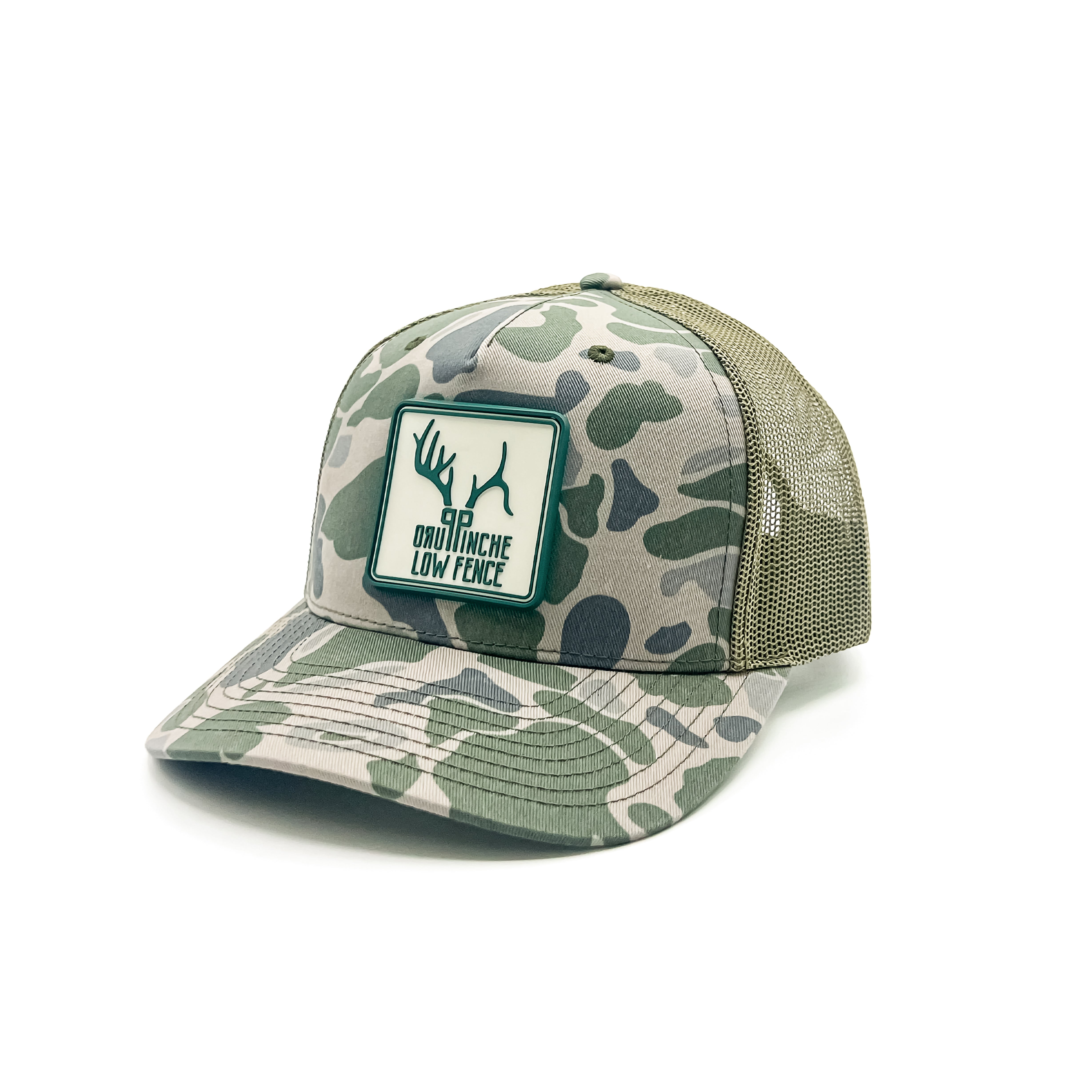 Camo PPLF PVC Patch Flag Hat – Puro Pinche Low Fence Hunting
